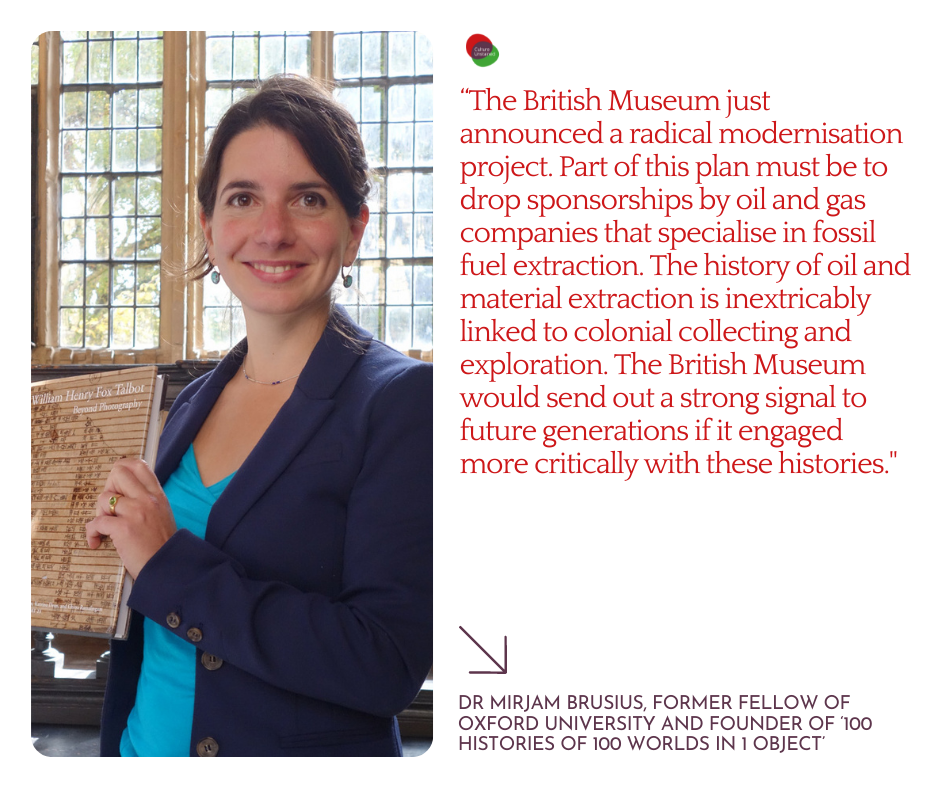 British Museum seeking new BP sponsorship despite opposition from ...